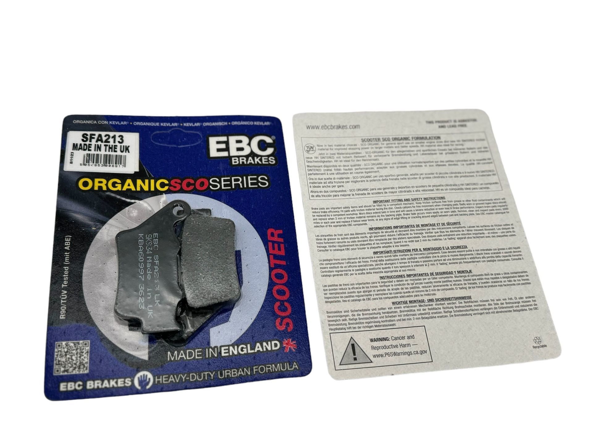 Bajaj Dominar 400 Arka Fren Balatası EBC | Kalyoncu Motor